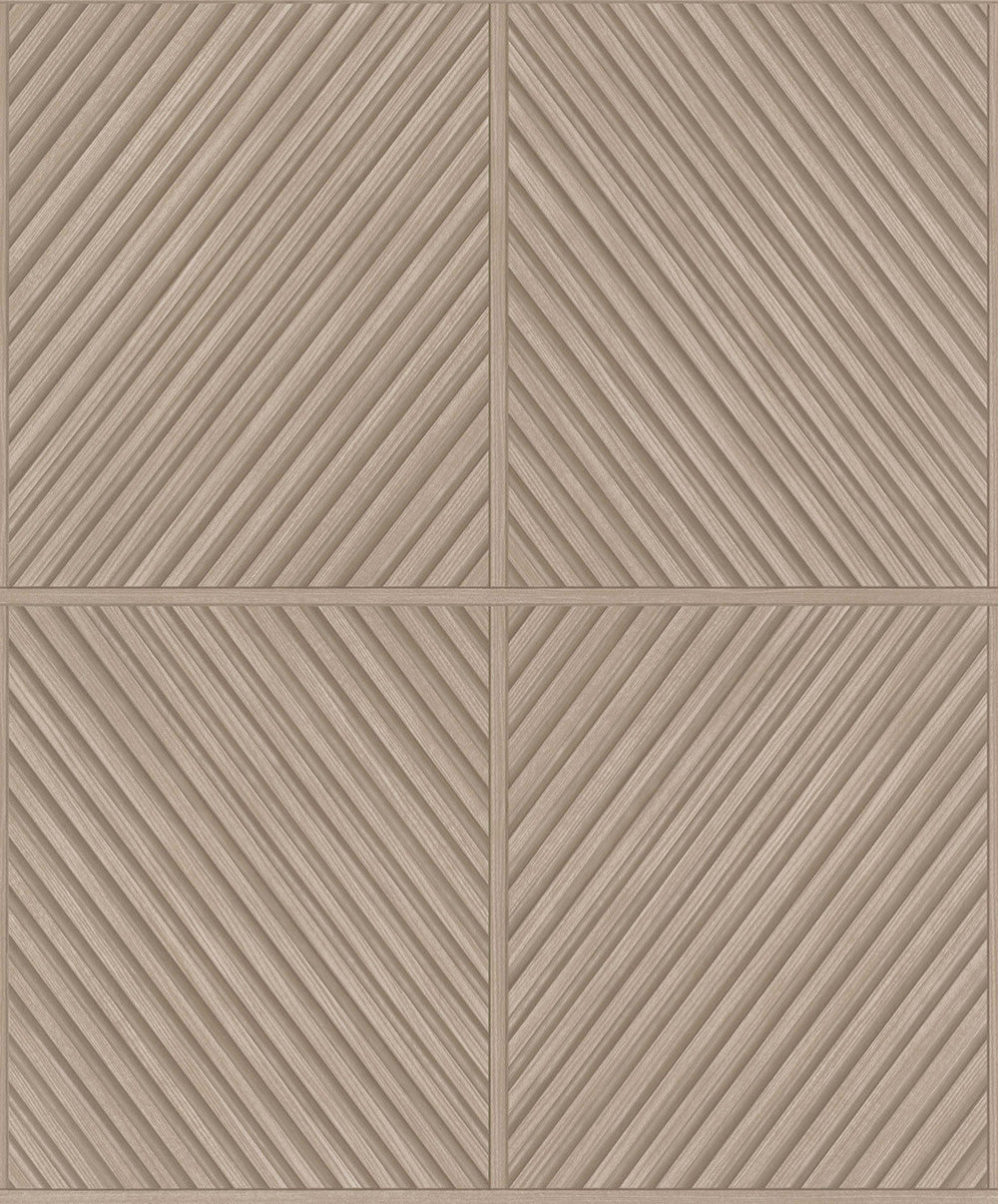 Timber Lines Wallcovering - Brown | Astek