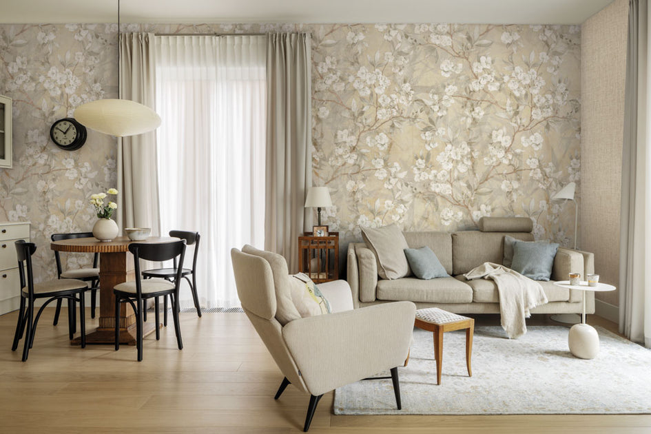 Momo Orange Wallcovering | Astek