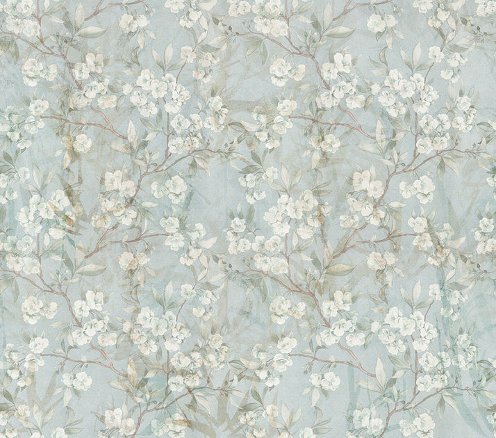 Momo Sky Blue Wallcovering | Astek