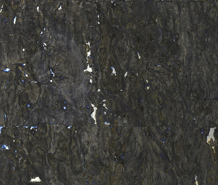 Deep Cobalt Cork Wallcovering | Astek