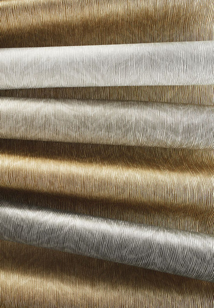 Bengal Wallcovering - Metallic Silver Wallcovering | Astek