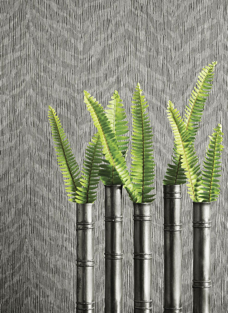 Bengal Wallcovering - Metallic Silver Wallcovering | Astek